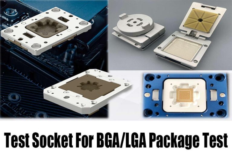Test Socket For Bgalga Package Test Wsf Ic Test Solution